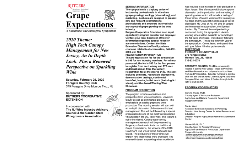 Grape Expectations Symposium 2020